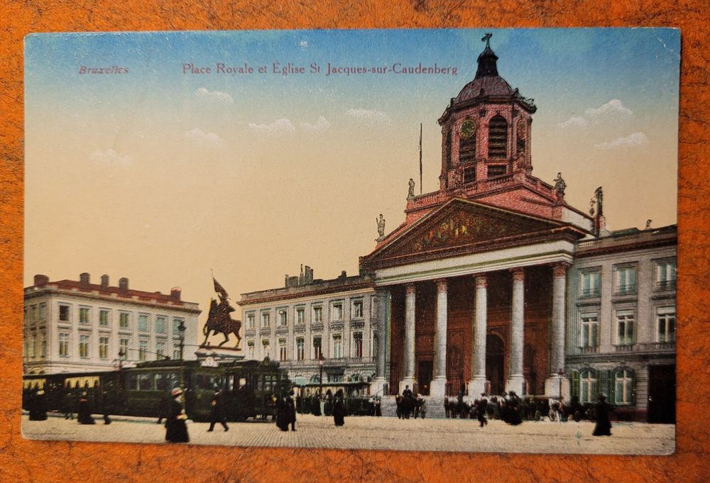 Alte Ansichtskarte Brüssel Place Royale, Belgien | Kaufen auf Ricardo