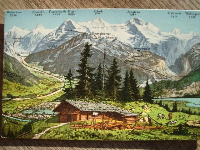 Berner Oberland - Region Interlaken Postkarte | Kaufen auf Ricardo
