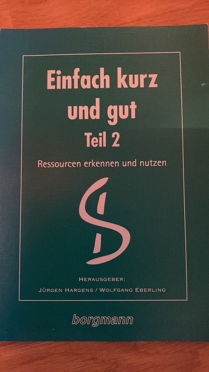 Buch: einfach kurz und gut - Teil 2 (Gebraucht) in Lostorf für CHF 1 – mit Lieferung auf Ricardo ...
