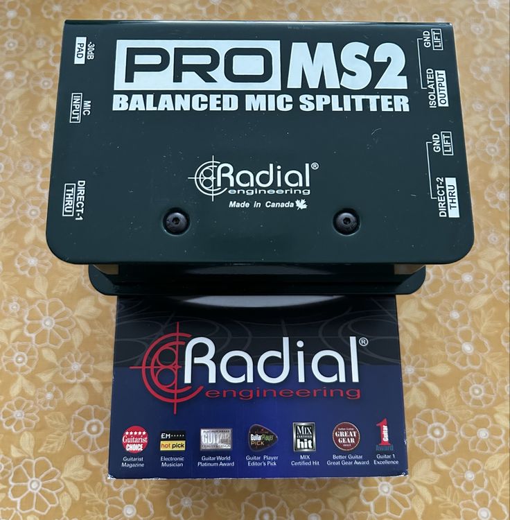 Radial Engineering Pro MS2 balanced MIC splitter (Neu (gemäss Beschreibung)) in Aigle für CHF 65 ...
