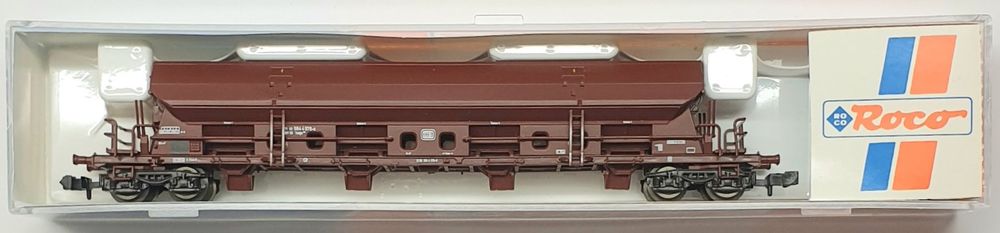 1x Güterwagen 4-Achs - Roco - OVP - Perfekt! (Neu (gemäss Beschreibung ...