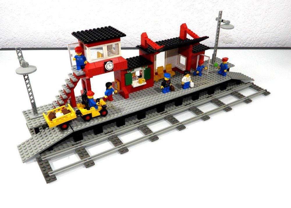 LEGO 12V EISENBAHN 7824 GROSSER BAHNHOF | Kaufen auf Ricardo
