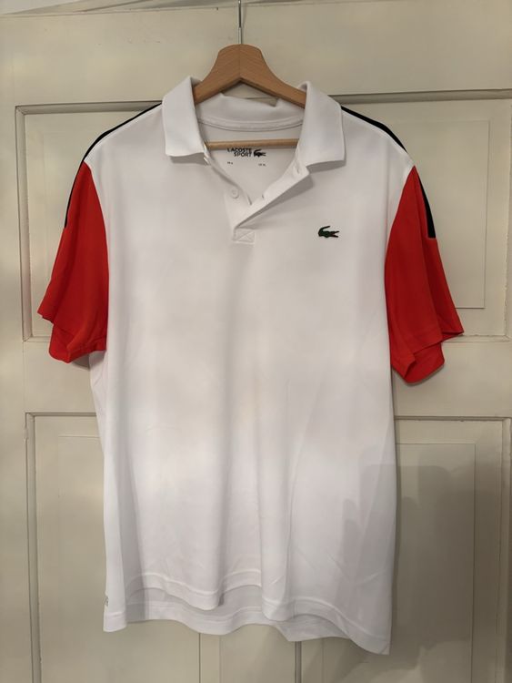 Poloshirt Schwarz Weiß Rot