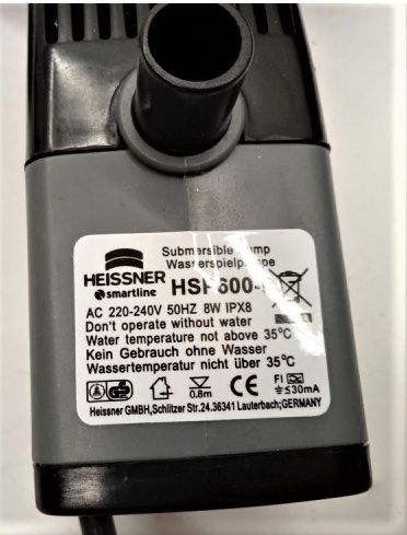 Heissner SMARTLINE Teichpumpenset 600 l/h, neu, (1579) | Kaufen auf Ricardo