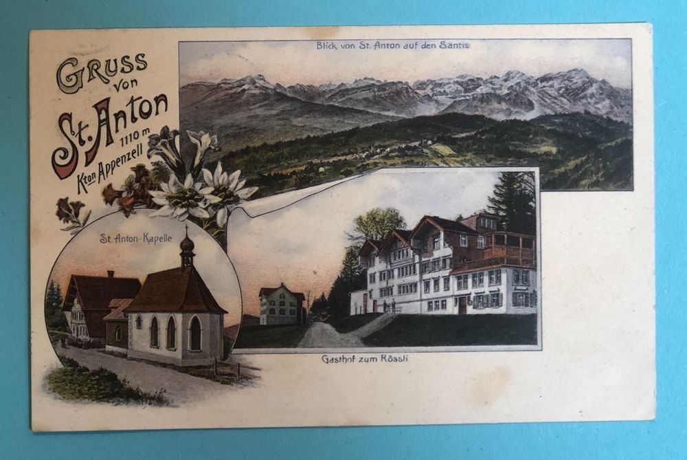 Ak Gruss Von St Anton [1907] Kaufen Auf Ricardo