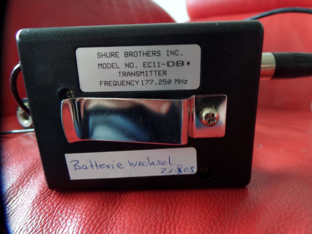 Shure SM 58 + EC4 + WL 84 Diversity Wireless Guter Zustand (Gebraucht ...