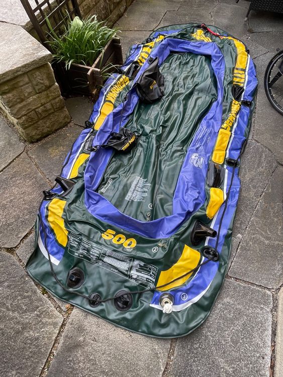 Gebrauchtes Schlauchboot INTEX SEAHAWK 500 (Defekt) in Winterthur für ...