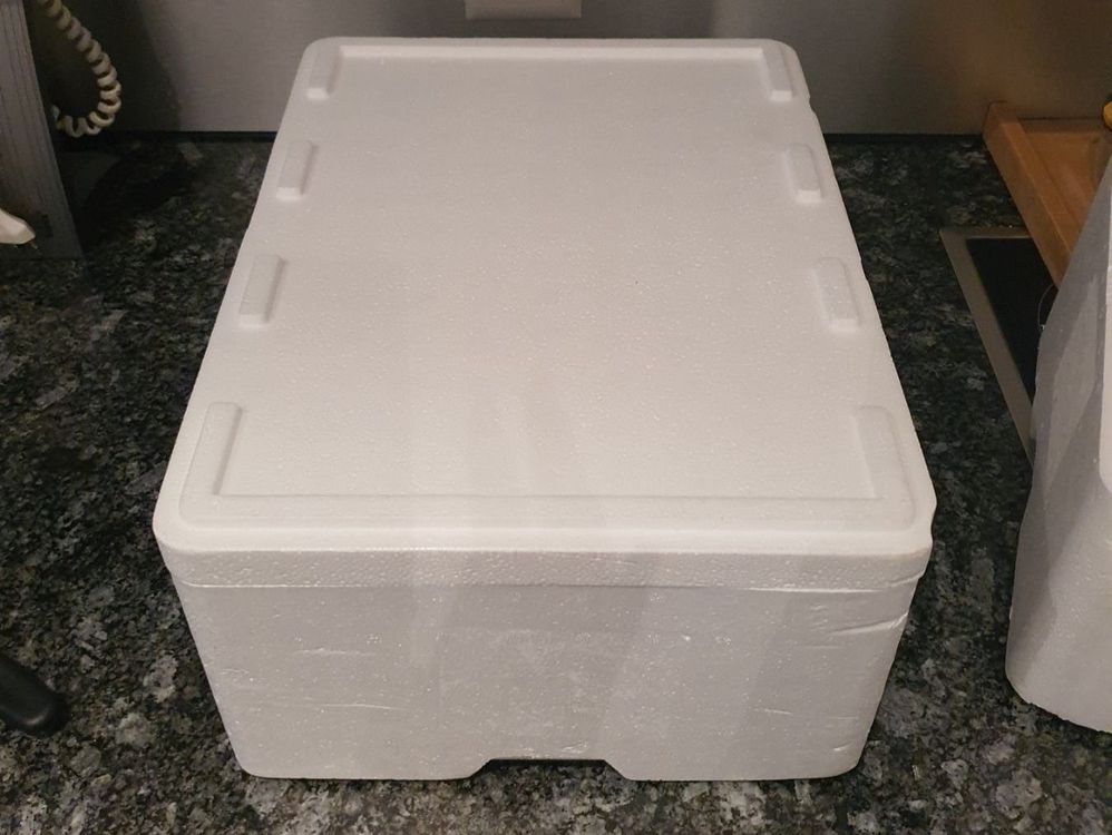 Isolierbox Styropor Box Styropor Schachtel Kühlbox Thermobox (Gebraucht ...