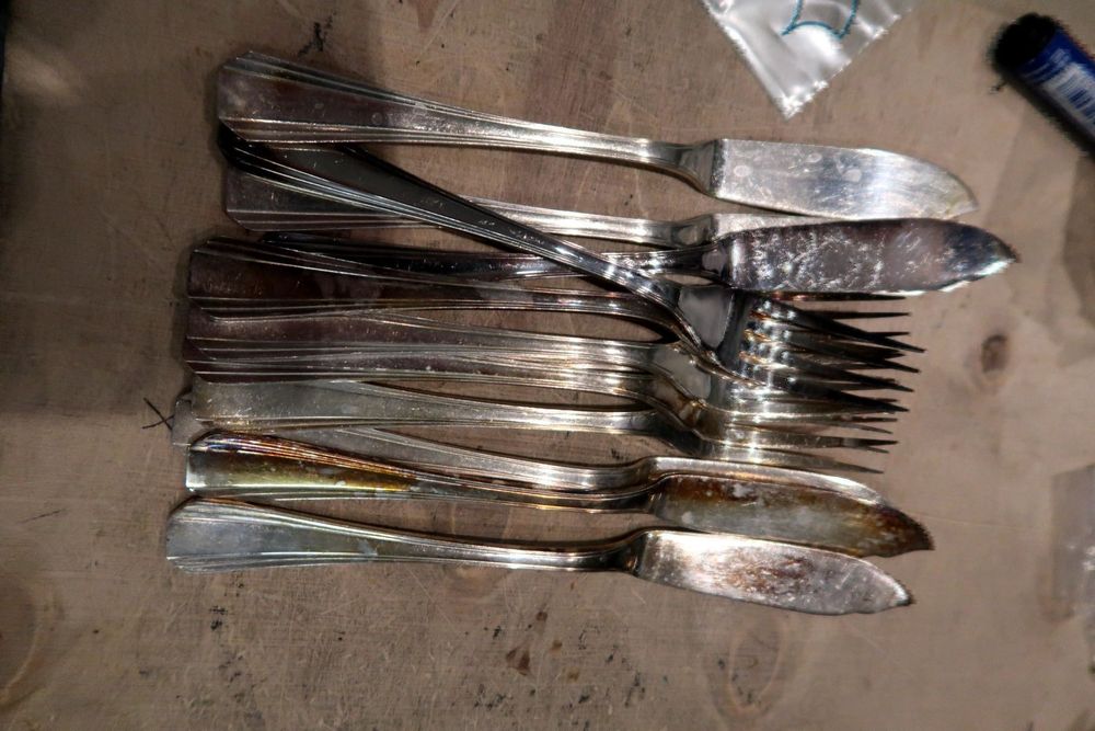 Christofle Silberbesteck 12 teilig Fisch (Gebraucht) in Oberdorf BL für CHF 500 – mit Lieferung ...