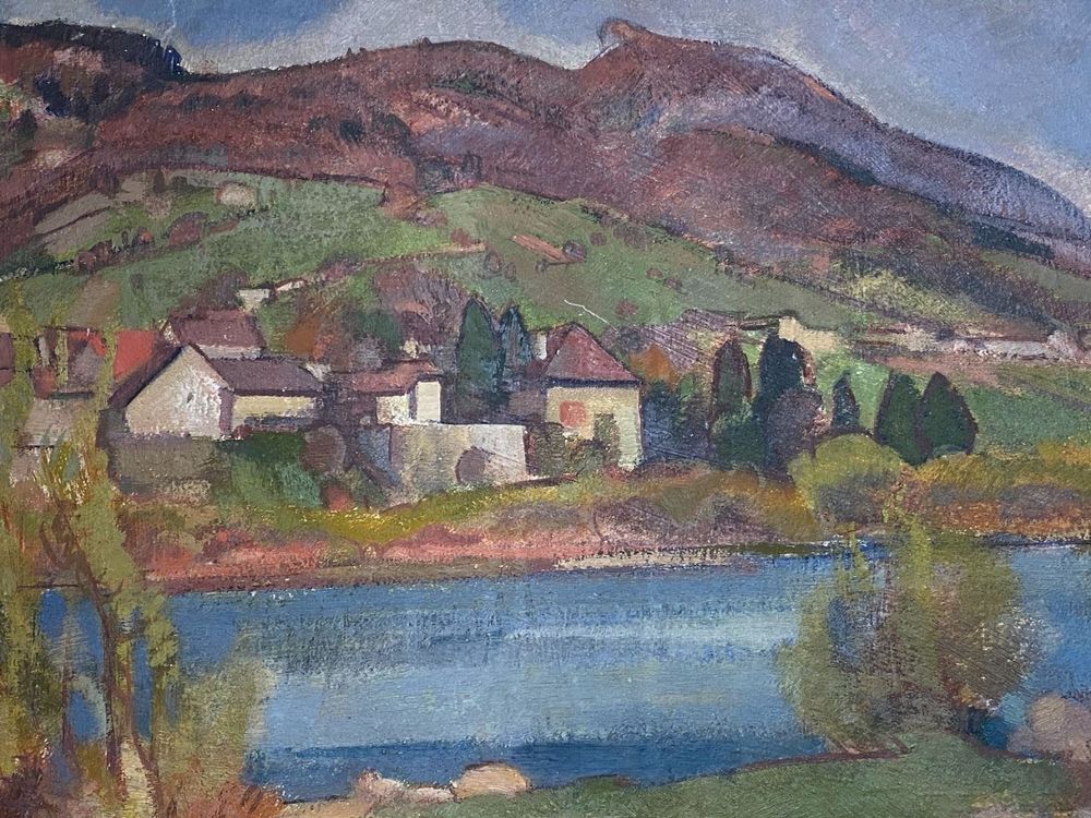 Gemälde von Otto Ernst Biberstein Aargau | Kaufen auf Ricardo