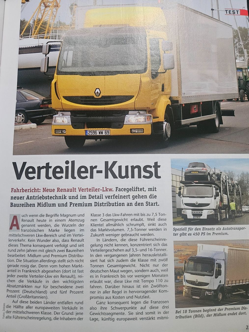 Lastauto Omnibus 7/06 Scania R 420 DAF CF LF Iveco Daily xa (Gebraucht ...