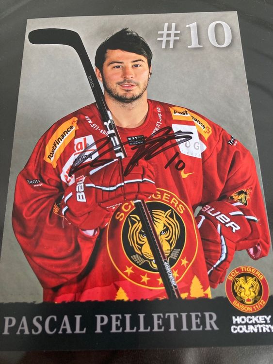 Original Signierte Autogrammkarte von Pascal Pelletier ScL (Gebraucht) in Naters für CHF 1 – mit ...