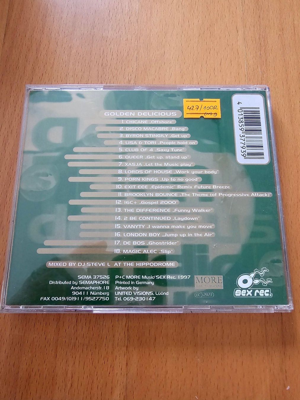 CD - Various – Golden Delicious, Mixed (1997) (Gebraucht) in Biberist ...