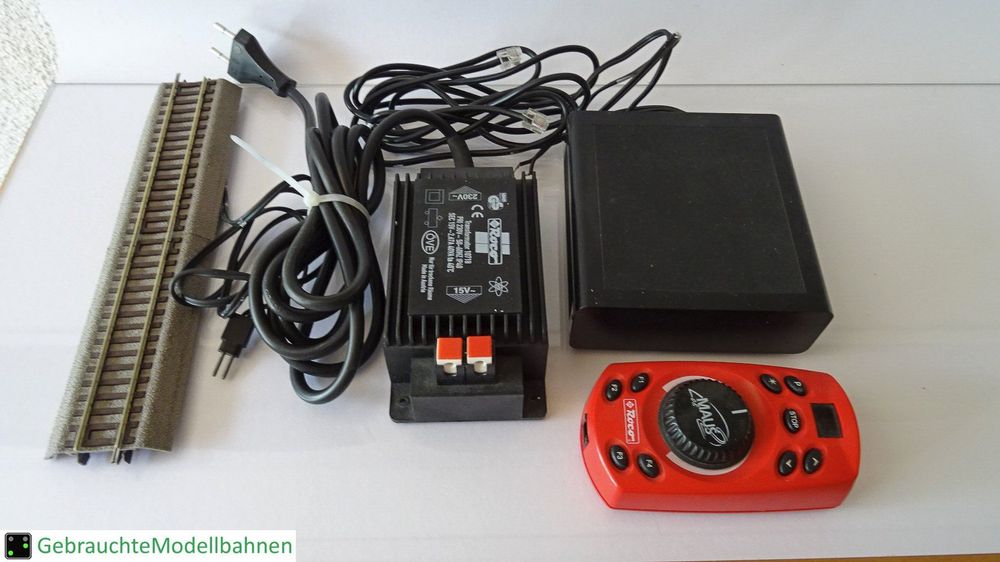 Roco LokMaus2 mit Trafo, Anschlussbox und Anschlussgleis (Gebraucht) in ...