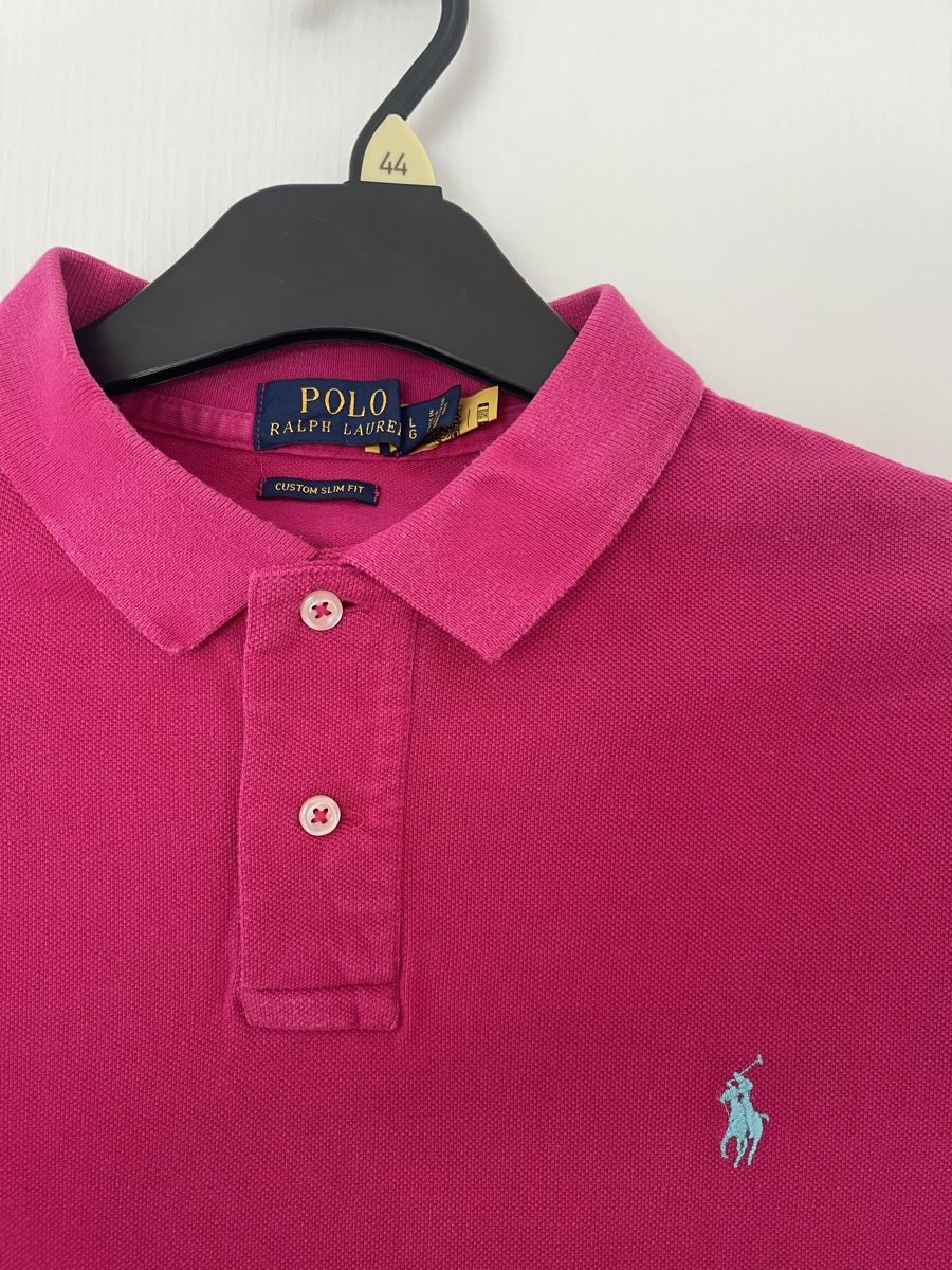 Polo Ralph Lauren, Pink, Gr. L, QR code, y2k , oryginal (Neu (gemäss ...