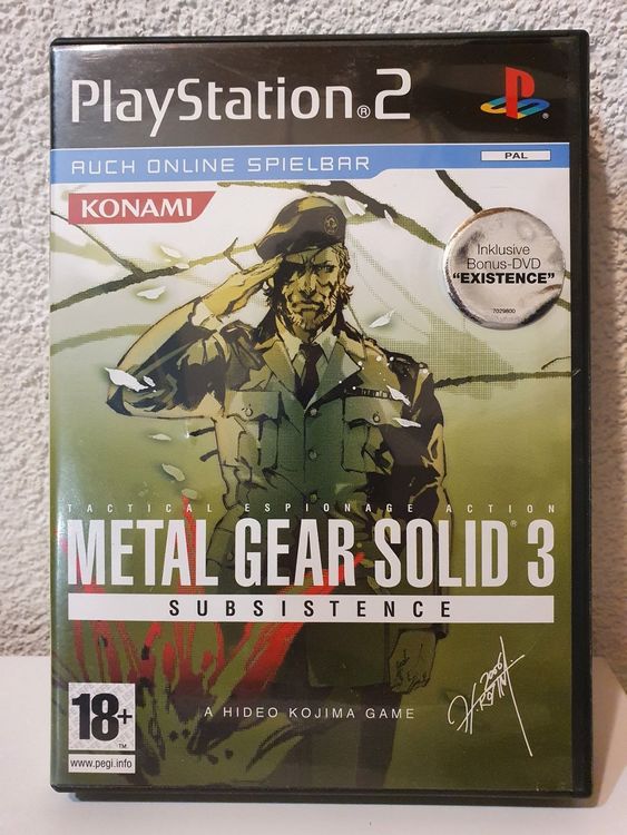 Metal Gear Solid 3: Subsistence | Kaufen auf Ricardo
