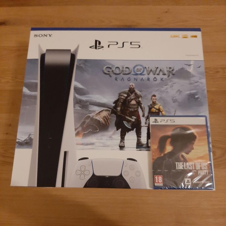 PS5 + God of War + Last of us 1 (Neu und originalverpackt) in Beringen für CHF 849 – mit ...