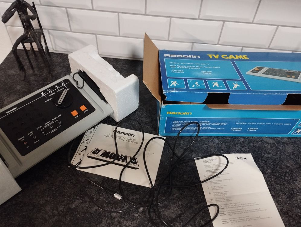 radofin 311, console vintage 1977 dans sa boîte | Kaufen auf Ricardo