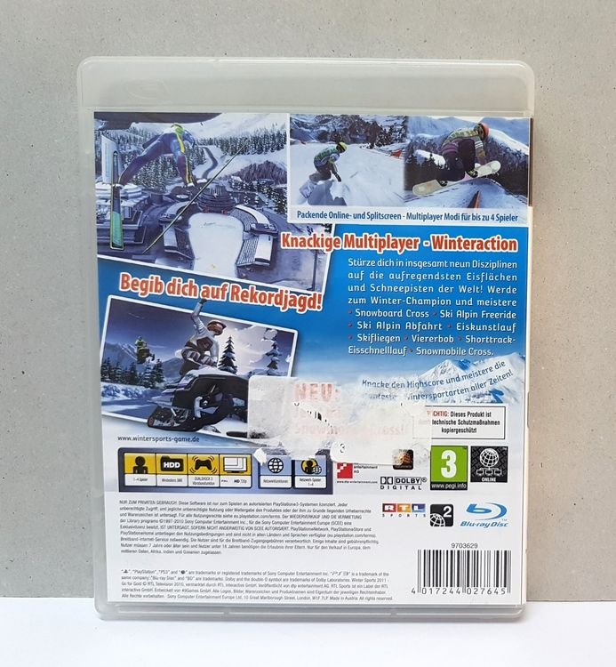 Winter Sports Go for Gold Winteraction PS3 | Kaufen auf Ricardo