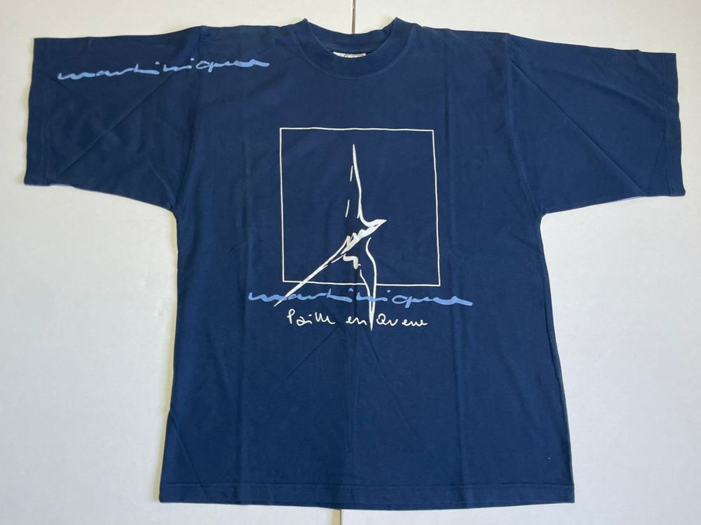Vintage 90s t-Shirt Martinique Vogel Gr. L | Kaufen auf Ricardo