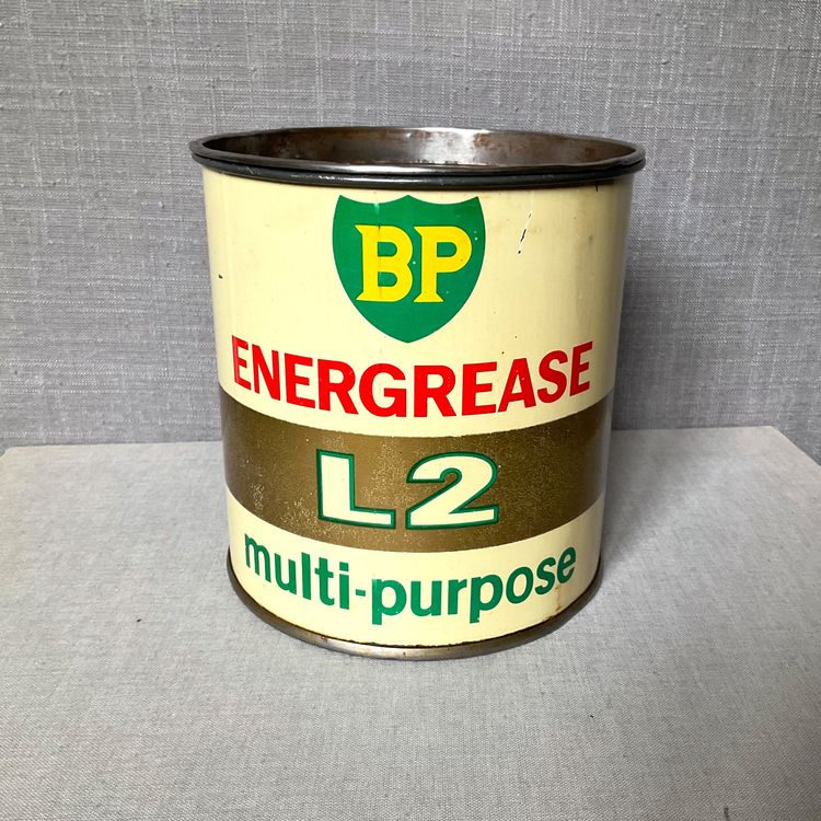 🟢🟡 BP Energrease L2 multi-purpose Fettdose – 60er Jahre 🟢 (Gebraucht ...