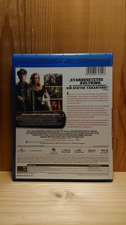 INGLOURIOUS BASTERDS Blu-Ray mit Brad Pitt (Gebraucht) in Wilderswil für CHF 2.5 – mit Lieferung ...