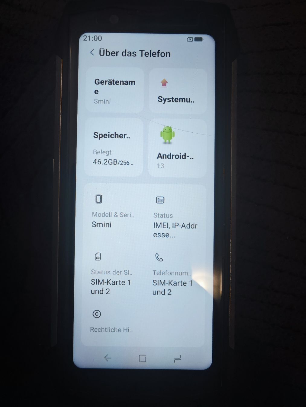 Doogee S Mini – 256GB / 15GB Ideal für Kinder & Baustelle (Gebraucht ...