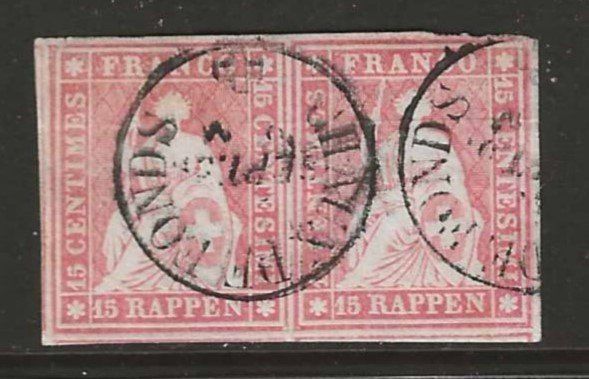 Strubel Nr. 24G im Paar - vollrandig : KP 200.-- (Gebraucht) in Gümligen für CHF 18 – mit ...