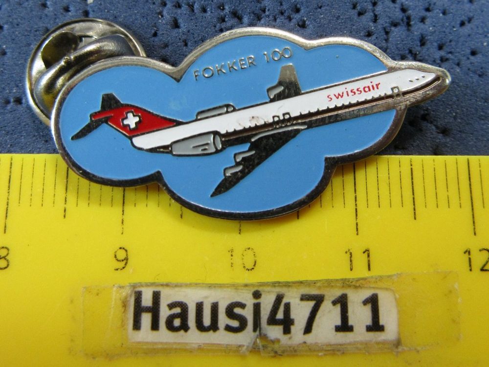 PIN SWISSIR FOKKER 100 | Kaufen auf Ricardo