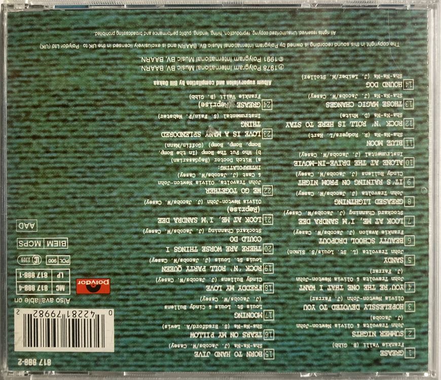 MUSIQUE DE FILM - GREASE (D'occasion) à Poliez-Pittet pour CHF 2 – avec ...