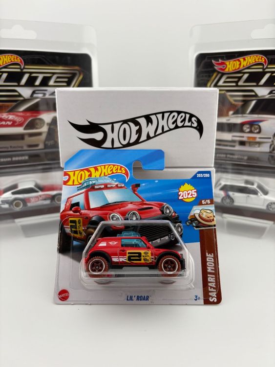 Hot Wheels Lil Roar Off-Road Mini Cooper - 2025 - 203/250 (Neu und ...