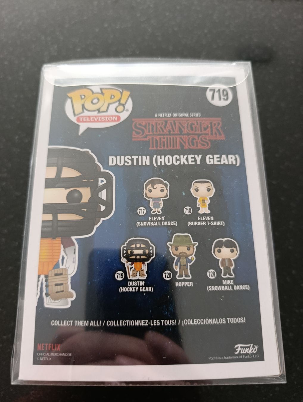 Funko Pop Stranger Things - Dustin Hockey Gear N°719! (Neuf (Voir ...