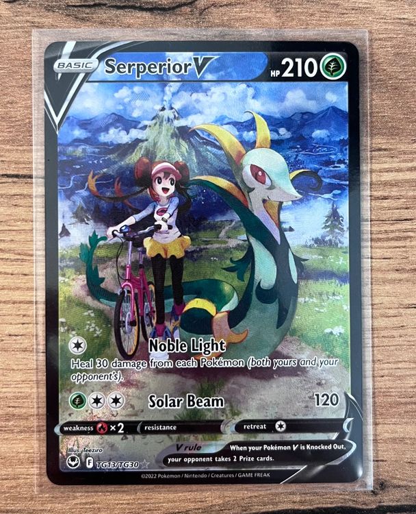 Serperior V TG13/30 Pokemon Silver Tempest Trainer Gallery (Neu (gemäss ...