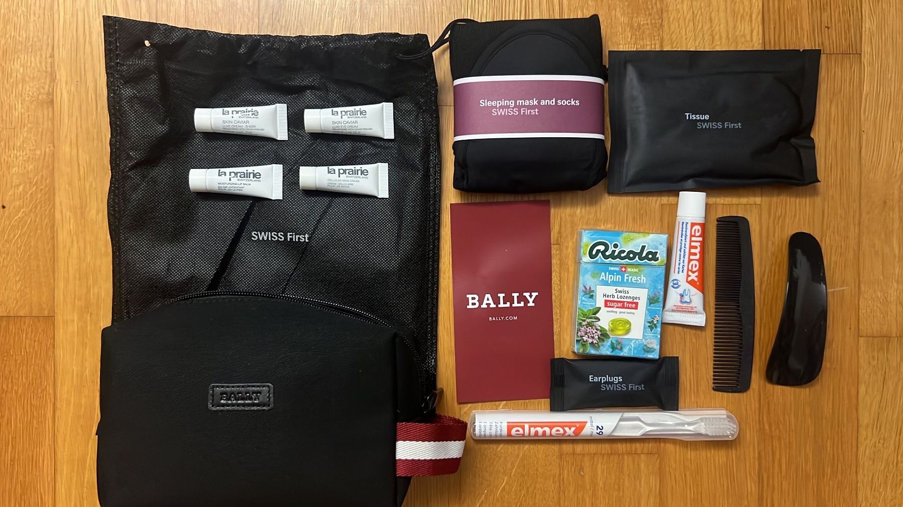 Swiss First Class Bally La Prairie Amenity Kit Necessaire (Neu und ...