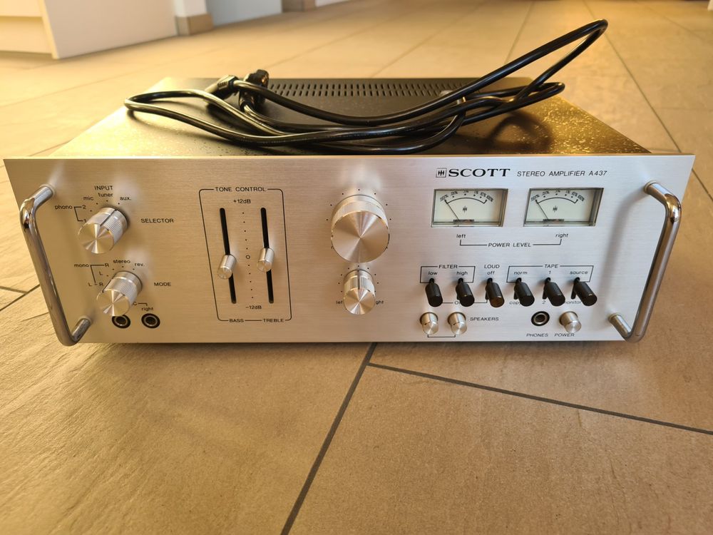 Scott Stereo Verstärker A437 | Kaufen auf Ricardo