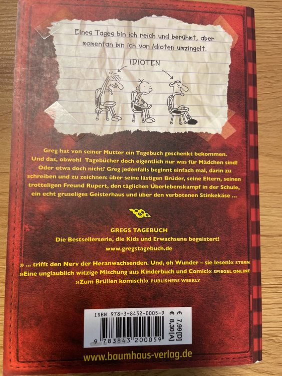 Gregs Tagebuch 4: Von Idioten umzingelt! Comic-Roman top (Gebraucht) in ...