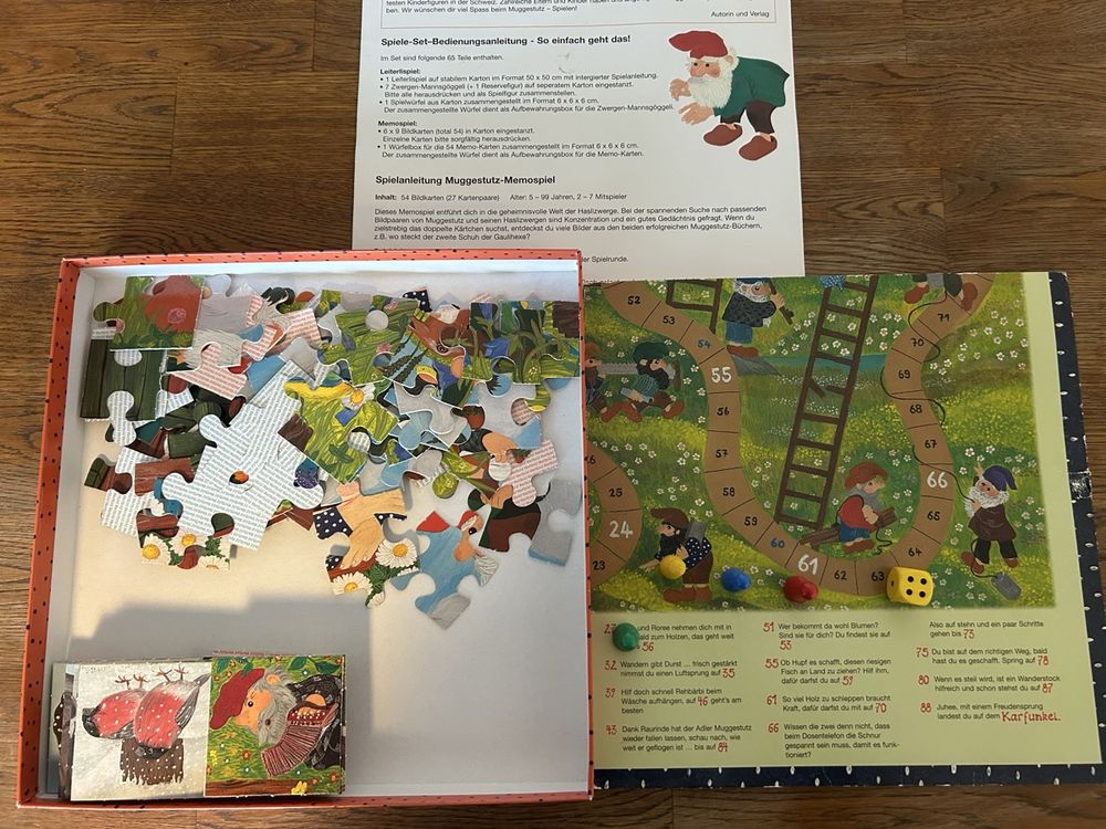 Muggestutz Spielesammlung 3 in 1 - pTop Zustand für Kinder! (Gebraucht ...