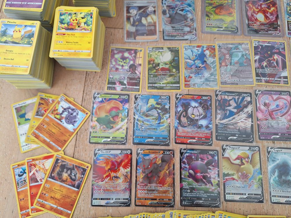 Pokemon XXL Sammlung Mew, Charizard, VMAX, VStar, Shiny Engl | Kaufen auf Ricardo