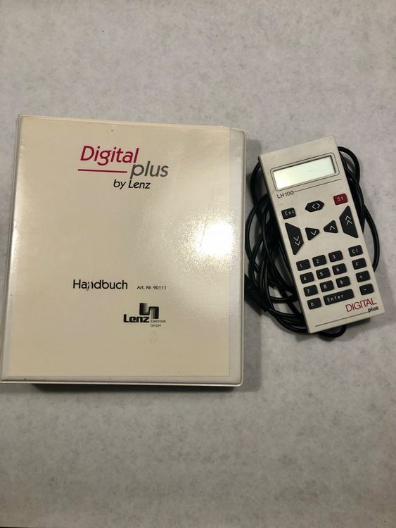 LENZ Digital Plus LH100 Steuergerät mit Handbuch (Gebraucht) in Buchs ...
