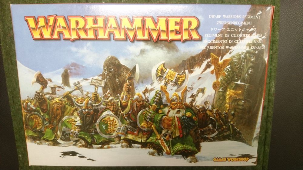 WARHAMMER Zwerge - Krieger | Kaufen auf Ricardo