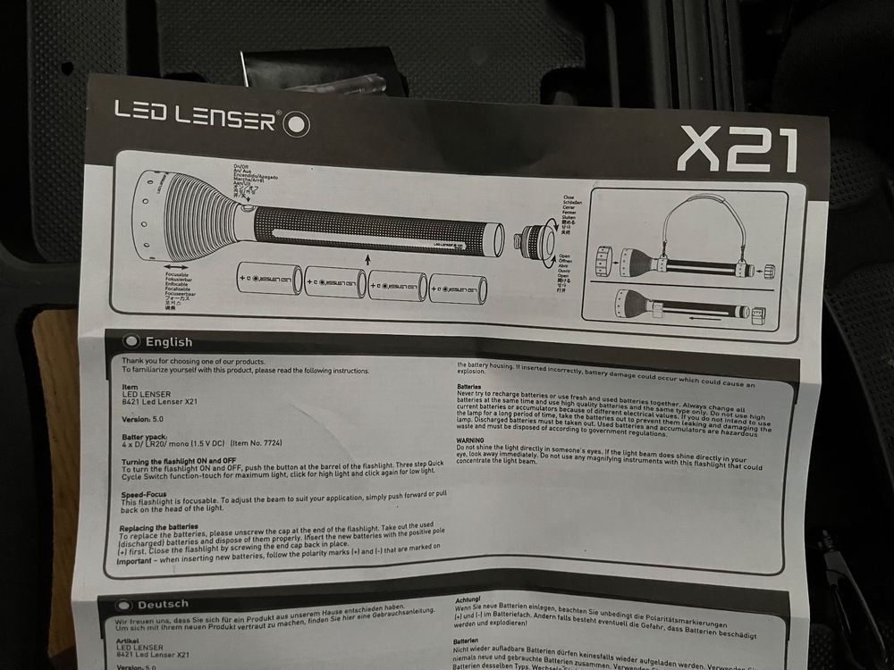 Led Lenser X21 Xtreme Serie (Gebraucht) in Neuchâtel für CHF 180 – mit ...