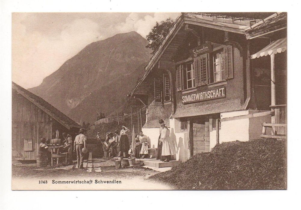 LUNGERN Sommerwirtschaft Schwendlen, Landwirtschaft (Neu (gemäss ...