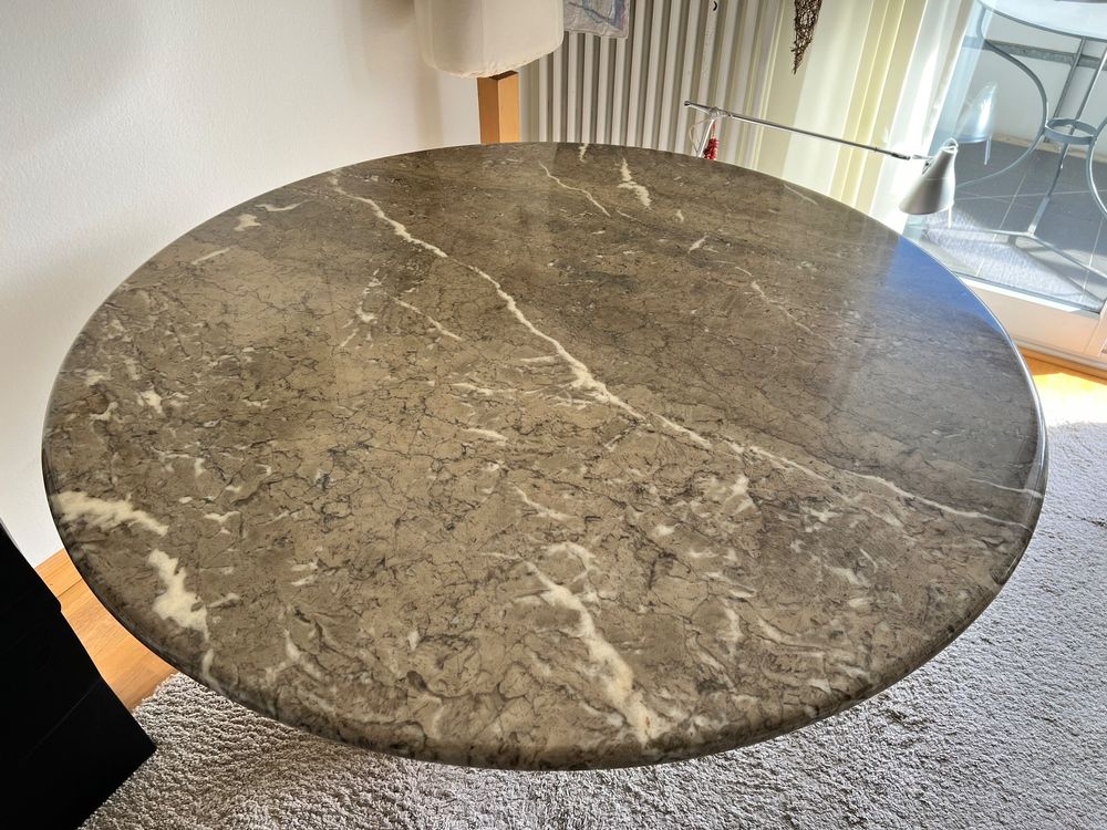 Marmor Tisch rund Gioie oder Mangiarotti SKIPPER 1969 ? | Kaufen auf ...