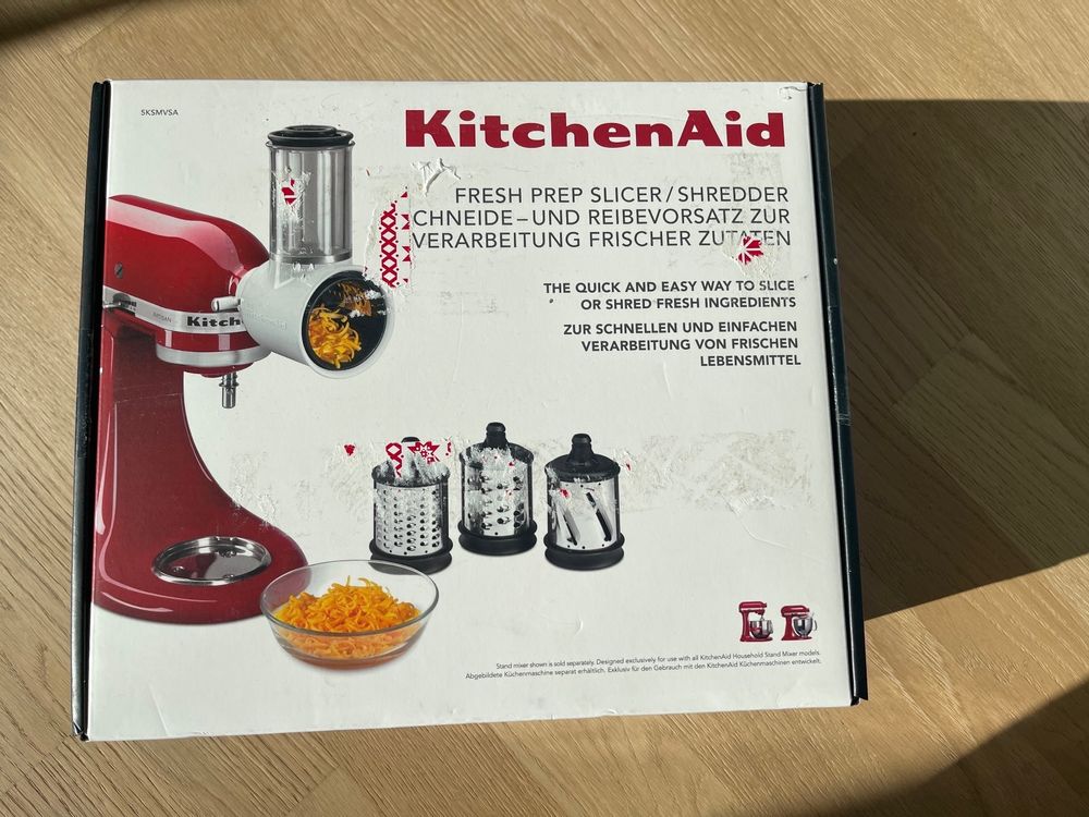 Original Kitchenaid Schneide- und Reibevorsatz (Neu und ...