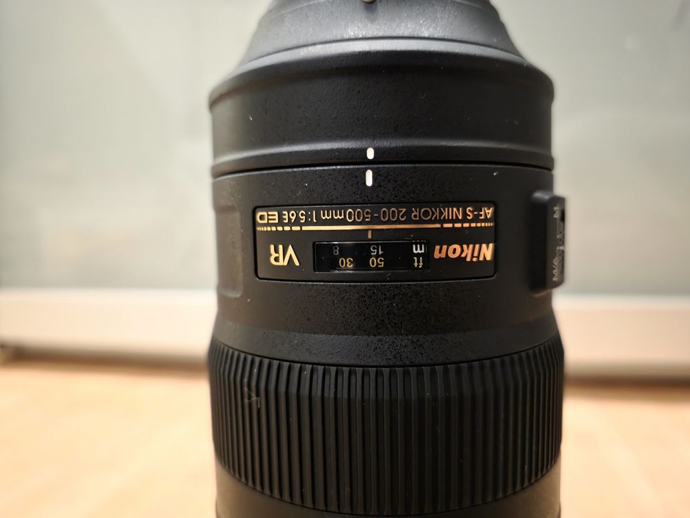 Nikon AF-S Nikkor 200-500mm f/5.6E ED VR (Gebraucht) in Abtwil SG für ...