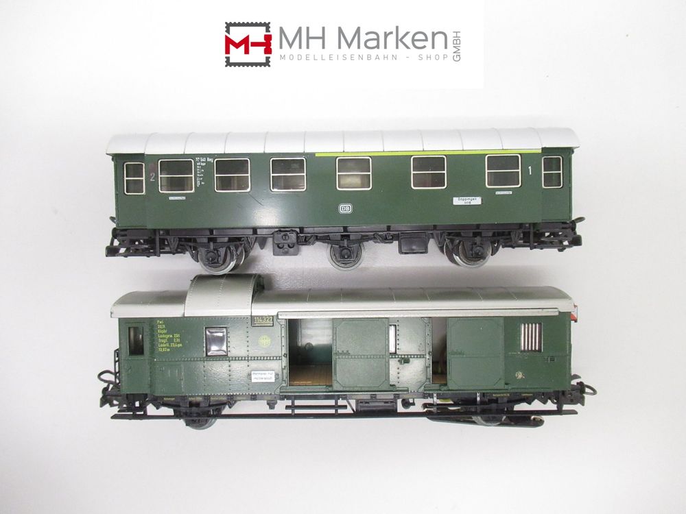 Märklin 4101+4103 Packwagen DR + 1./2. Kl DB H0 (Gebraucht) in Basel ...