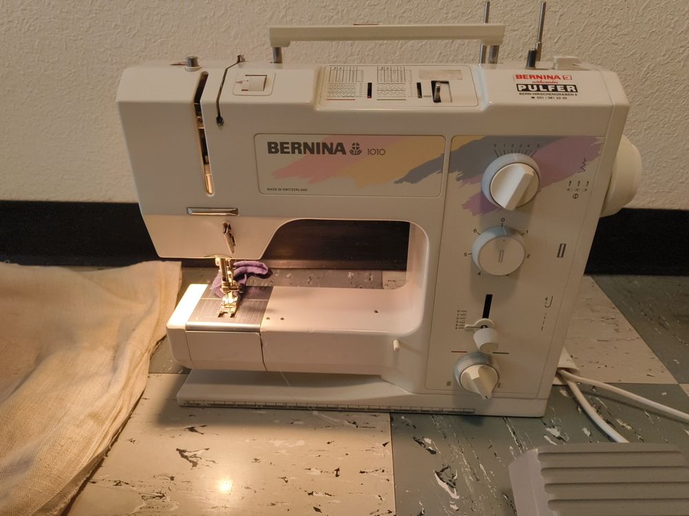 Bernina 1010 Nähmaschine Swiss Made (Defekt) in stettlen für CHF 205 ...