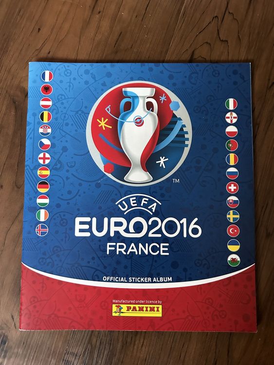 Album Euro 2016 Fussball leer | Kaufen auf Ricardo