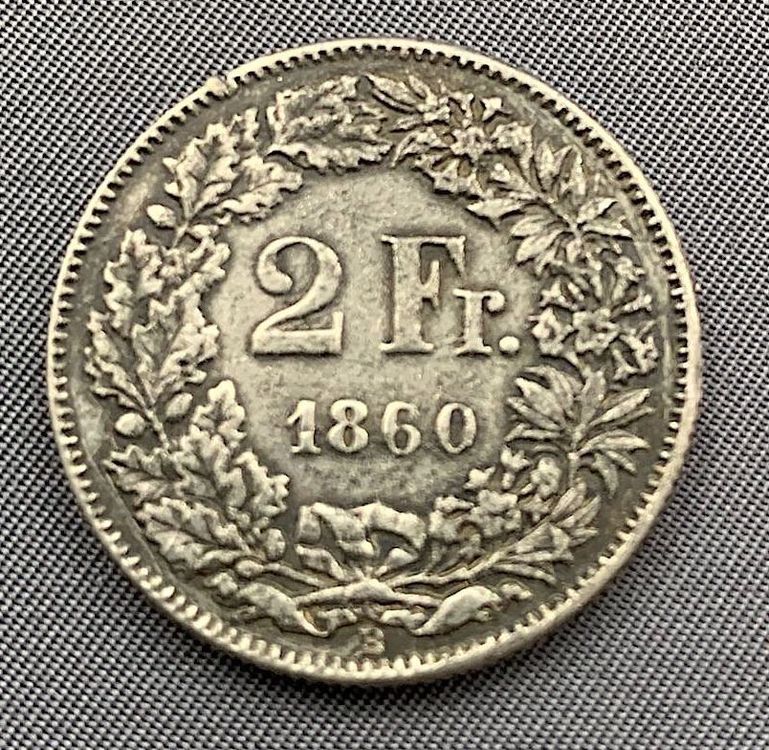 2 Franken 1860 *1886 (Gebraucht) in Zürich für CHF 30 – mit Lieferung auf Ricardo kaufen
