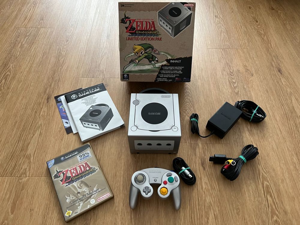 GameCube Zelda Wind Waker Limited Edition Pak OVP ***RAR*** (Gebraucht ...